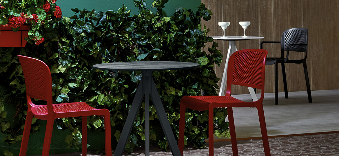 Brikley HPL Table Tops For Hotels, Designer Hotel Tabletops Wholesale