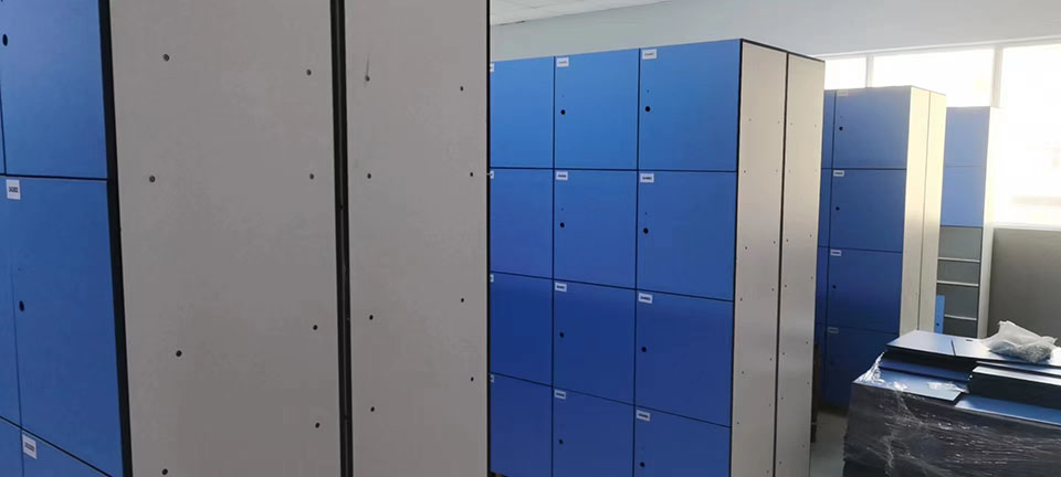 The Changing Room Locker Project of The Large Factory, Luxurious ...
